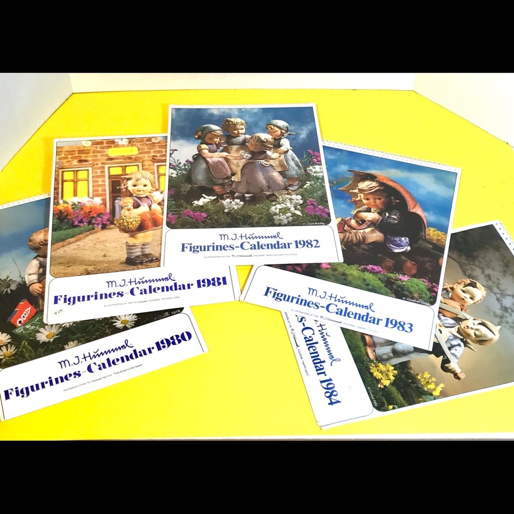1980-1984 Hummel Calendars - Gem
